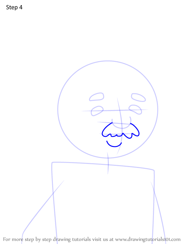 How to Draw Kebab Shop Manager from Chimimo (Chimimo) Step by Step ...