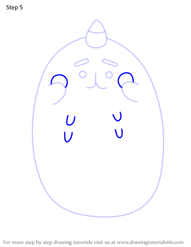 How to Draw Purupuru from Chimimo (Chimimo) Step by Step ...