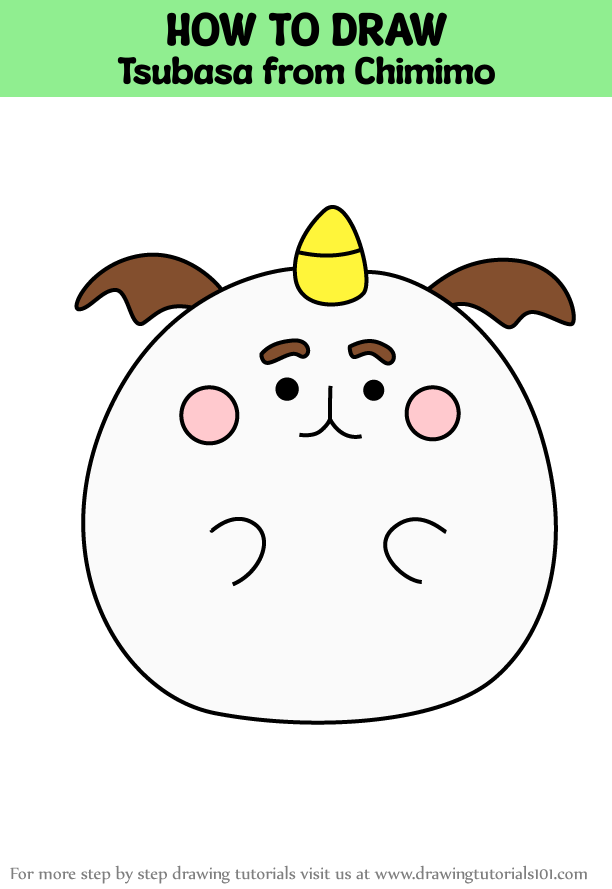 How to Draw Tsubasa from Chimimo (Chimimo) Step by Step ...