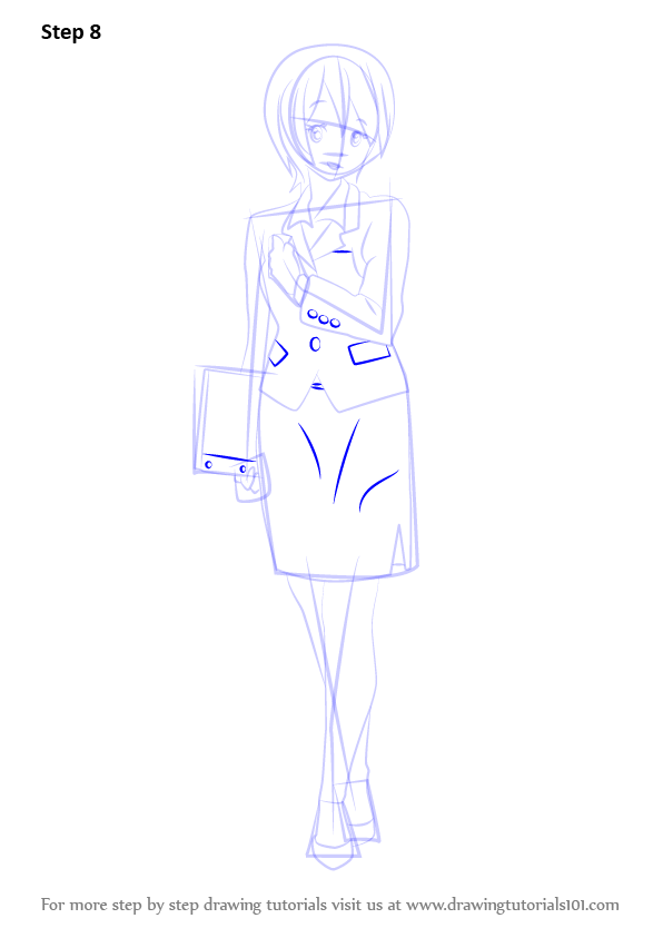 How to Draw Nanase Tsukumo from Chuunibyou demo Koi ga Shitai ...