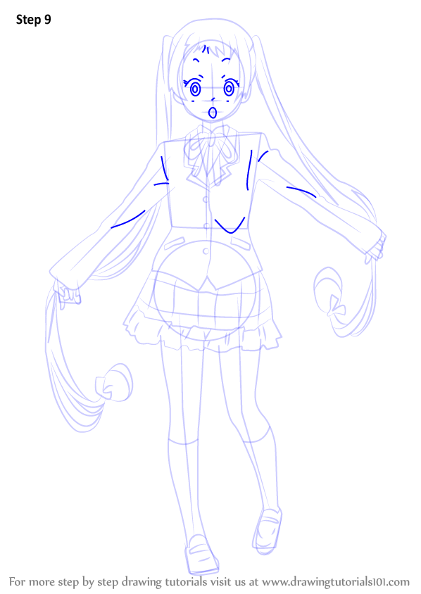 How to Draw Sanae Dekomori from Chuunibyou demo Koi ga Shitai ...