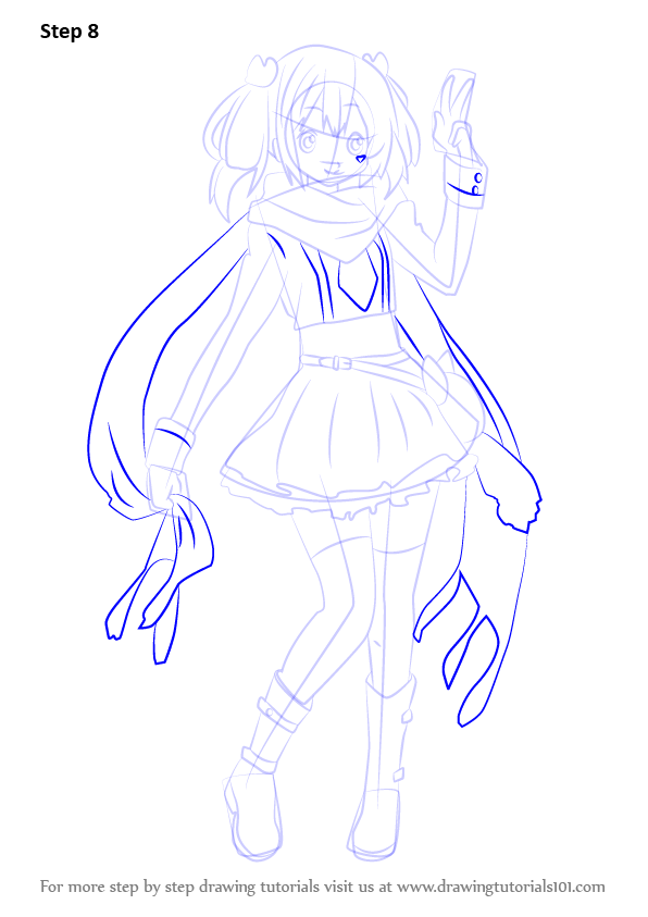 How to Draw Satone Shichimiya from Chuunibyou demo Koi ga Shitai ...