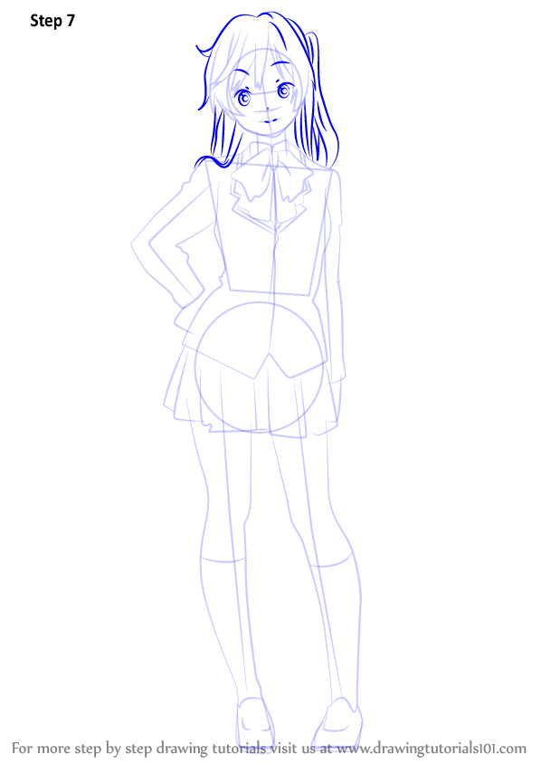 How to Draw Shinka Nibutani from Chuunibyou demo Koi ga Shitai ...