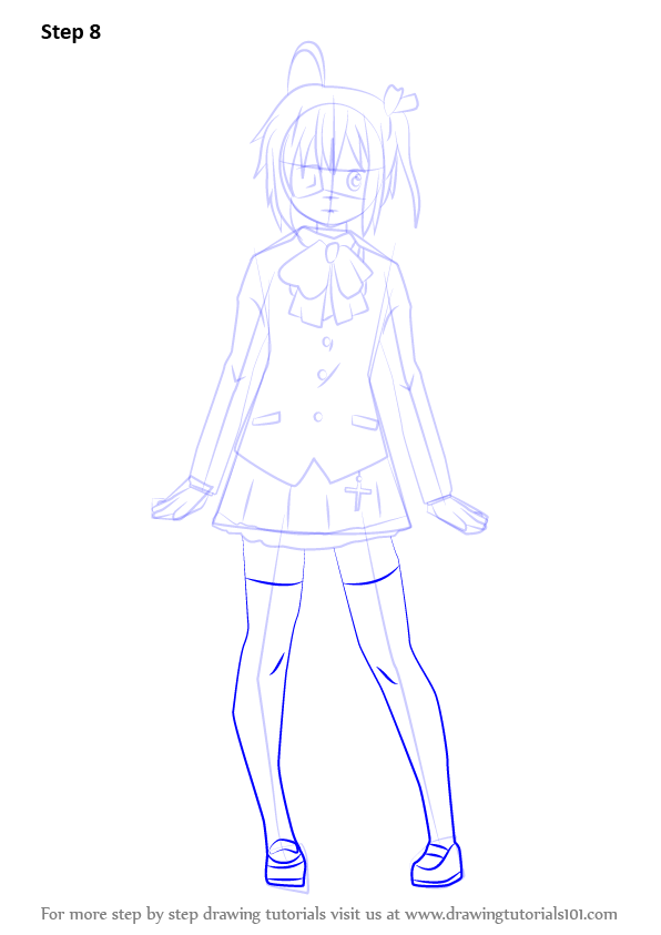 How to Draw Rikka Takanashi from Chuunibyou demo Koi ga Shitai ...