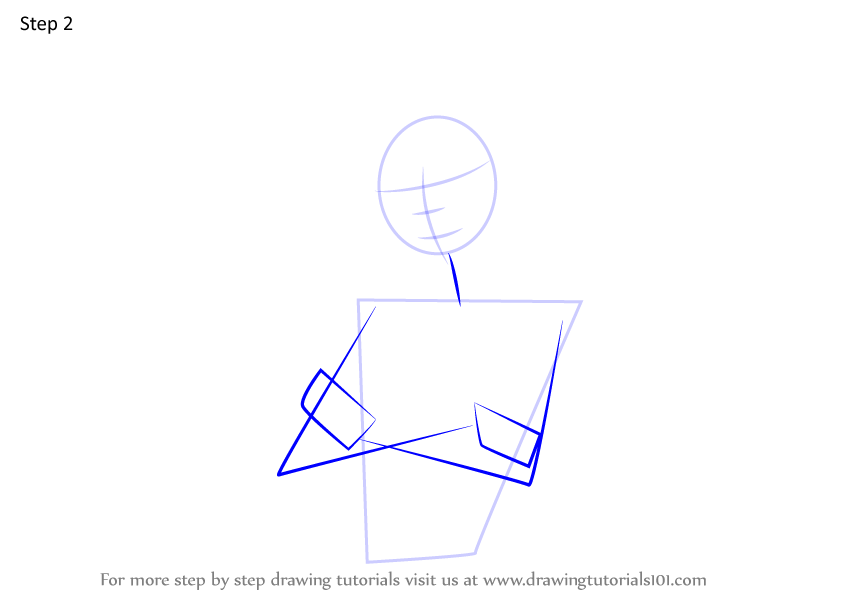 How to Draw Byakuya Togami from Danganronpa (Danganronpa) Step by Step ...