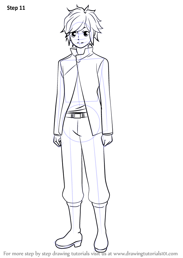 How to Draw Bell Cranel from Danmachi (Danmachi) Step by Step ...