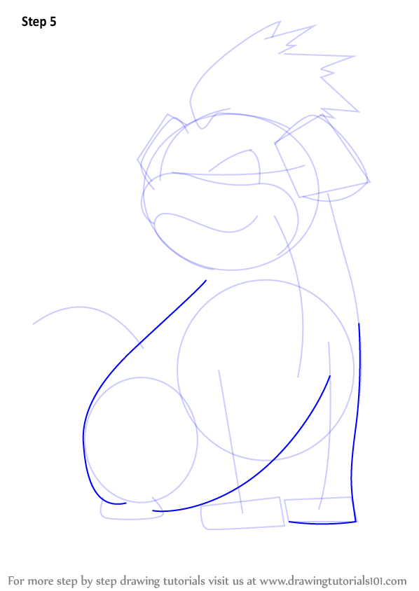 How to Draw Growlithe from Pokemon (Death Note) Step by Step ...