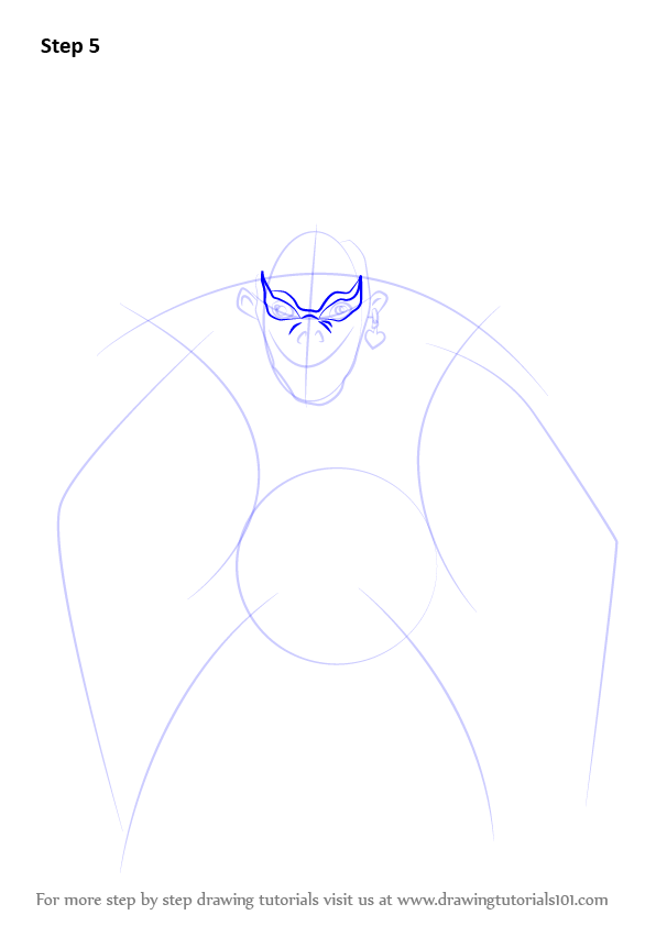 How to Draw Ryuk from Death Note (Death Note) Step by Step ...