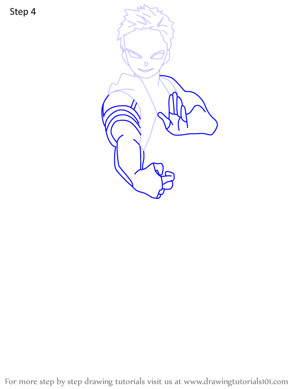 How to Draw Akaza from Demon Slayer (Demon Slayer) Step by Step ...