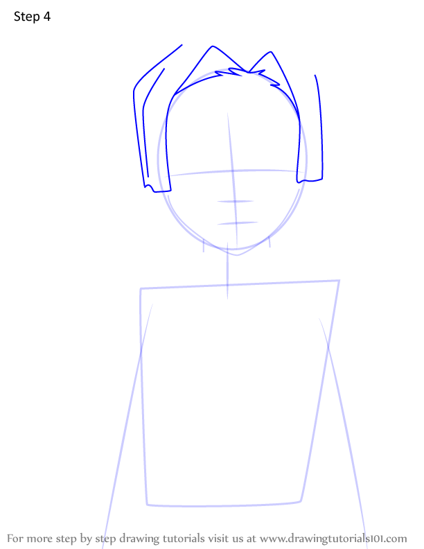 How to Draw Aoi Kanzaki from Demon Slayer (Demon Slayer) Step by Step ...
