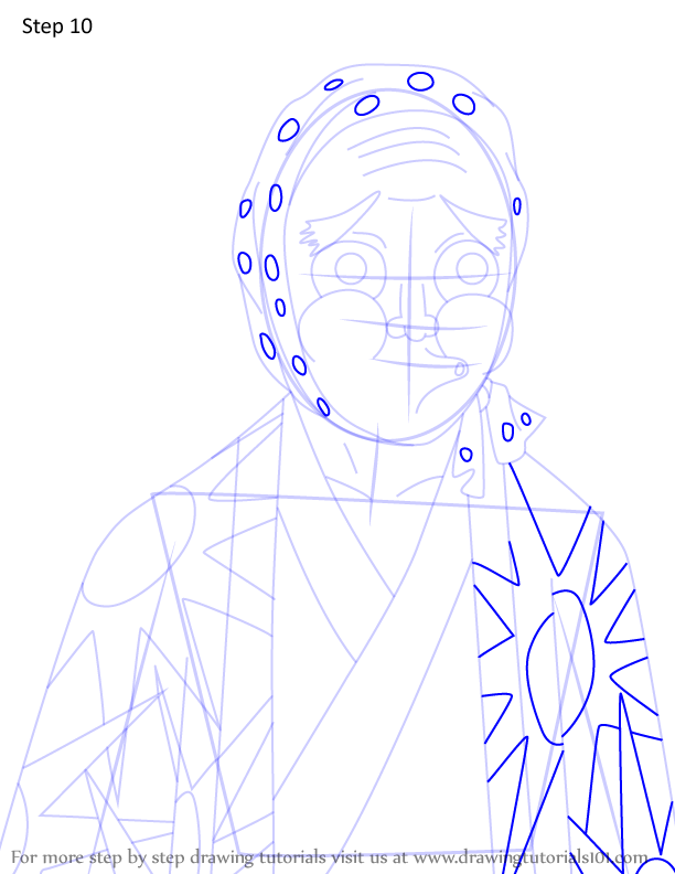 How to Draw Haganezuka from Demon Slayer (Demon Slayer) Step by Step ...