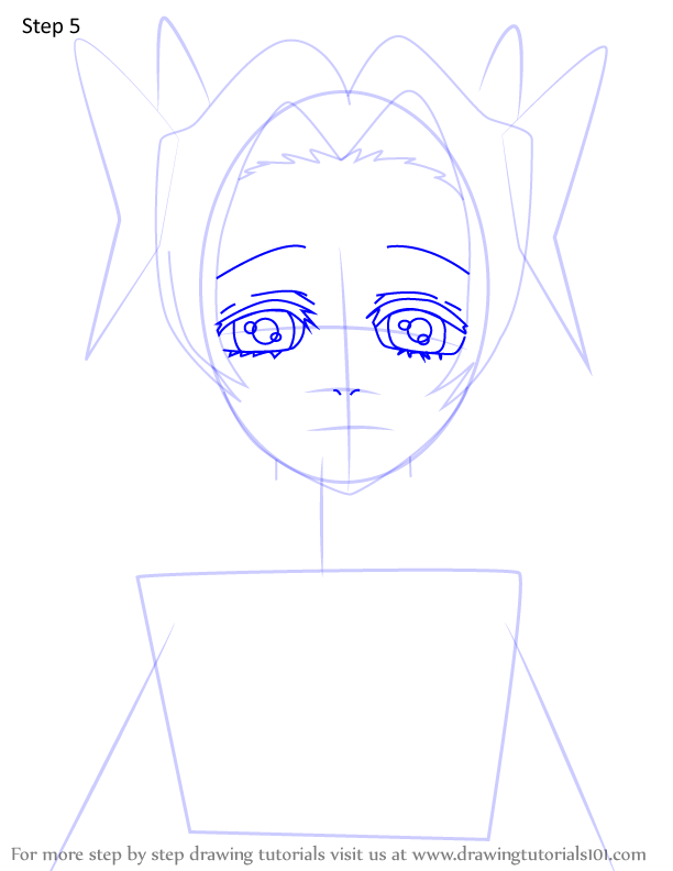 How to Draw Kanae Kocho from Demon Slayer (Demon Slayer) Step by Step ...
