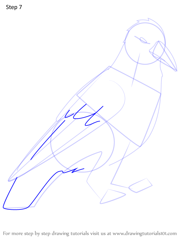 How to Draw Kasugai Crow from Demon Slayer (Demon Slayer) Step by Step ...