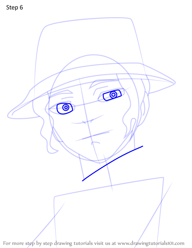 How to Draw Muzan Kibutsuji from Demon Slayer (Demon Slayer) Step by ...