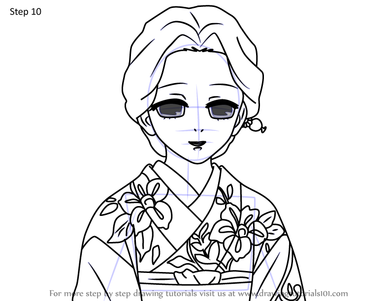 How to Draw Tamayo from Demon Slayer (Demon Slayer) Step by Step ...