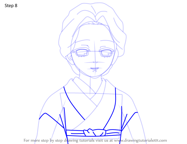 How to Draw Tamayo from Demon Slayer (Demon Slayer) Step by Step ...