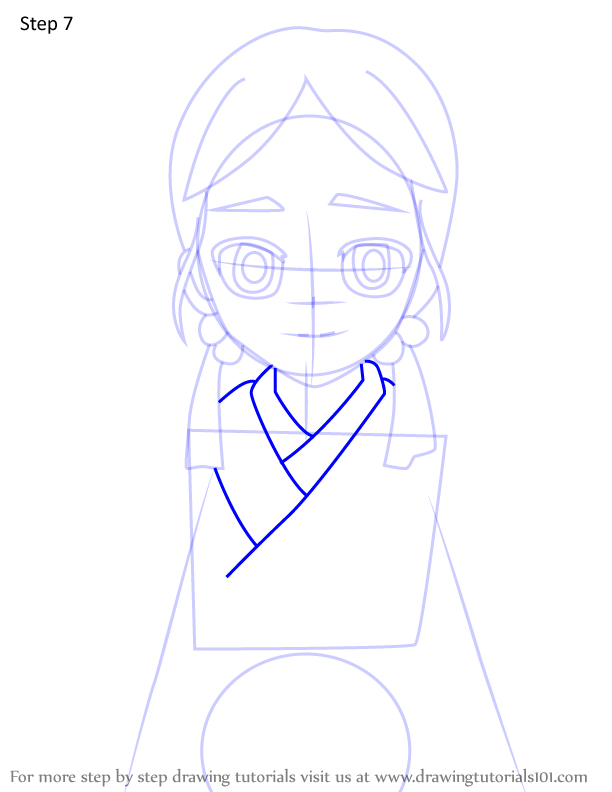 How to Draw Teruko from Demon Slayer (Demon Slayer) Step by Step ...