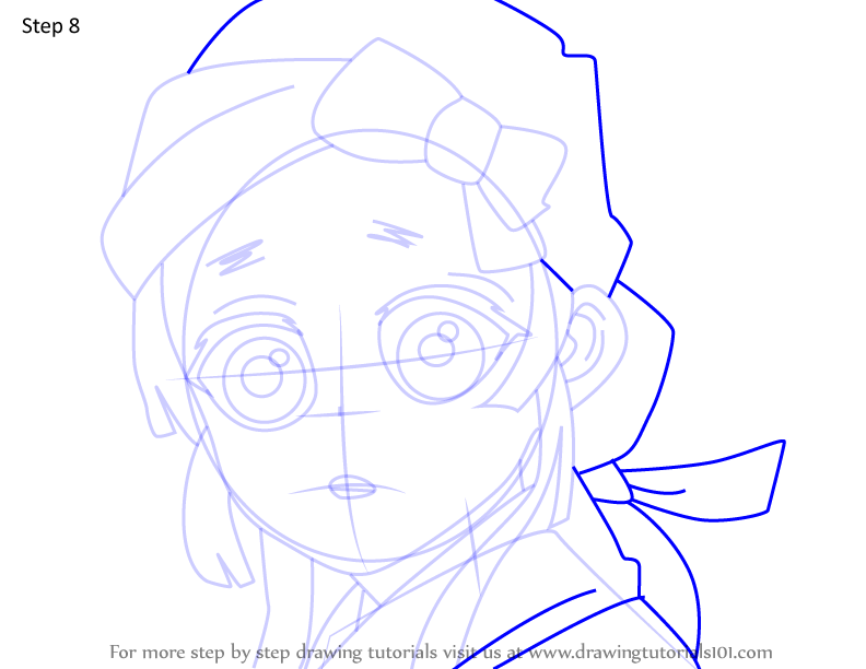 How to Draw Uta from Demon Slayer (Demon Slayer) Step by Step ...