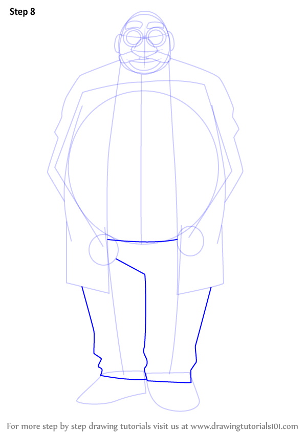 How to Draw Hiroshi Agasa from Detective Conan (Detective Conan) Step ...