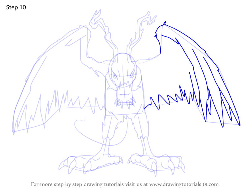 How to Draw Birdramon from Digimon (Digimon) Step by Step ...