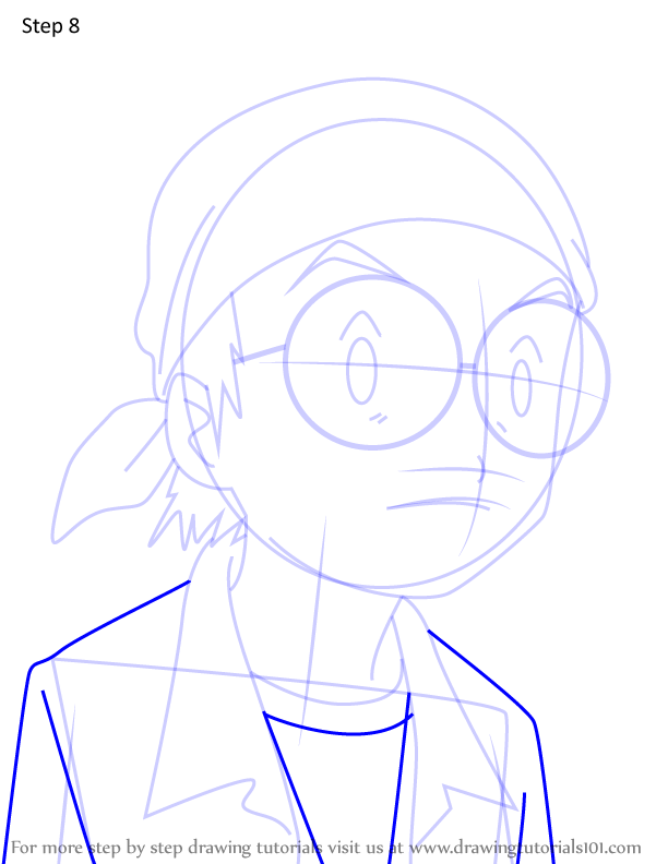 How to Draw Charlie from Digimon (Digimon) Step by Step ...