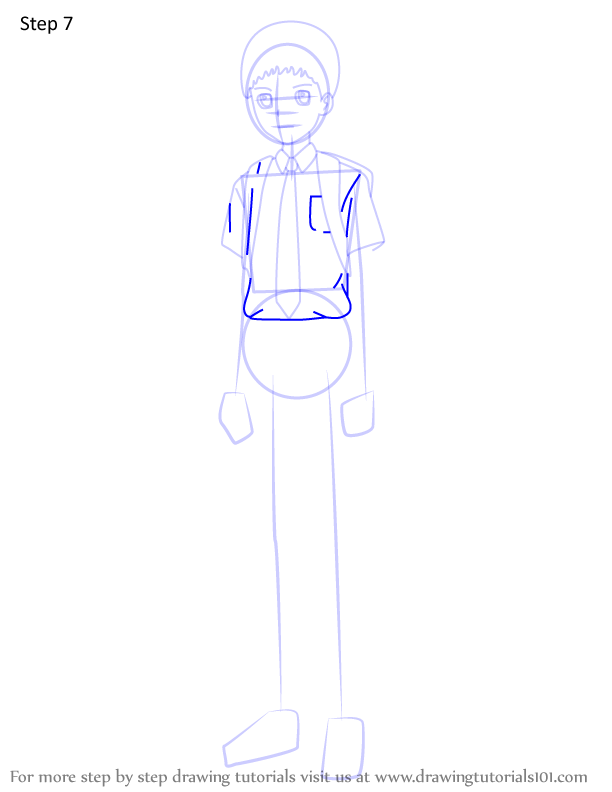 How to Draw Cody Hida from Digimon (Digimon) Step by Step ...
