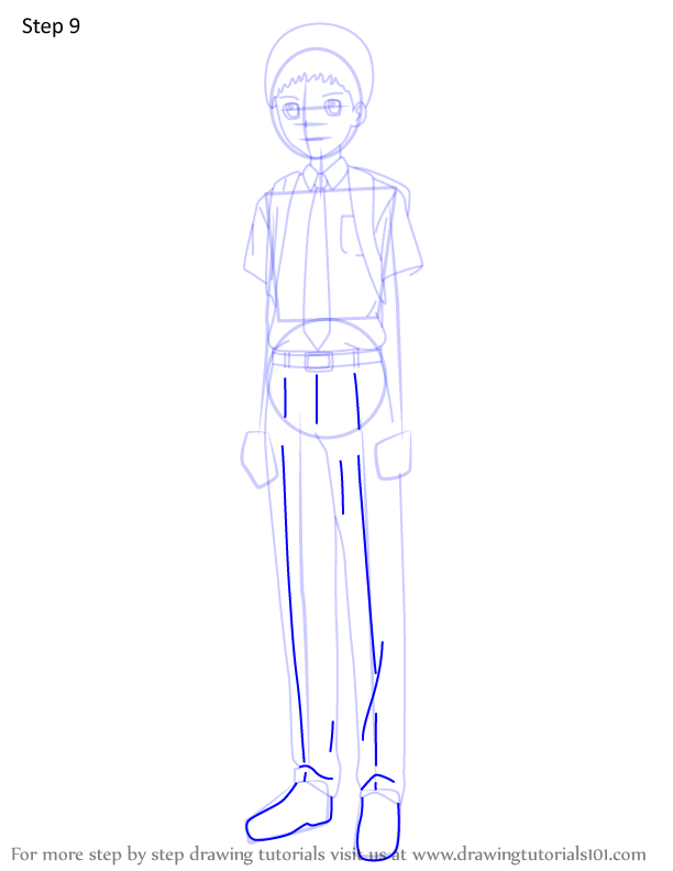 How to Draw Cody Hida from Digimon (Digimon) Step by Step ...