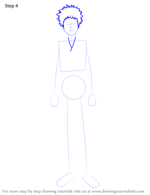How to Draw Davis Motomiya from Digimon (Digimon) Step by Step ...