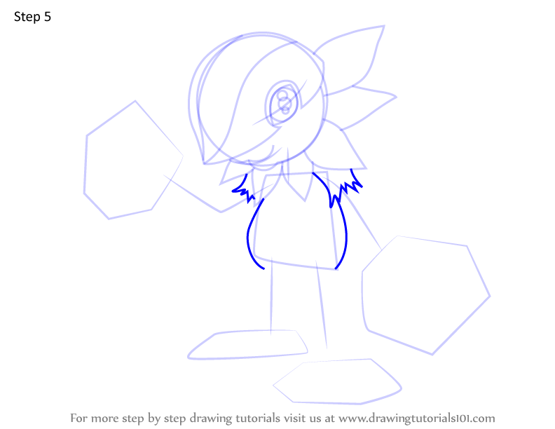 How to Draw Floramon from Digimon (Digimon) Step by Step ...