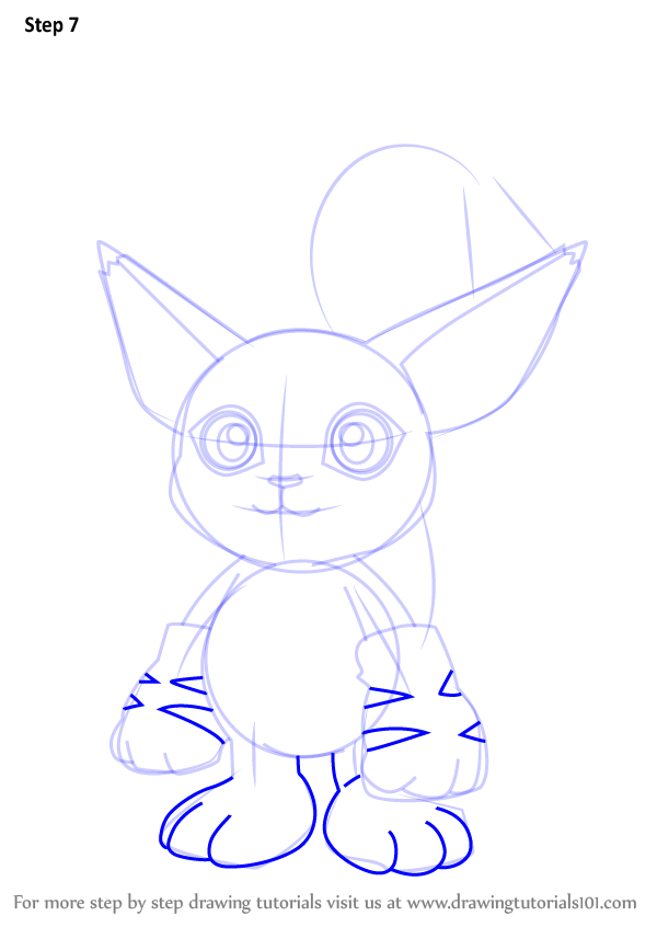 How to Draw Gatomon from Digimon (Digimon) Step by Step ...