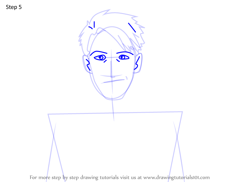 How to Draw Hiroaki Ishida from Digimon (Digimon) Step by Step ...