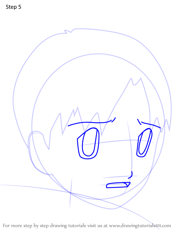 How to Draw Hiroshi Shibata from Digimon (Digimon) Step by Step ...