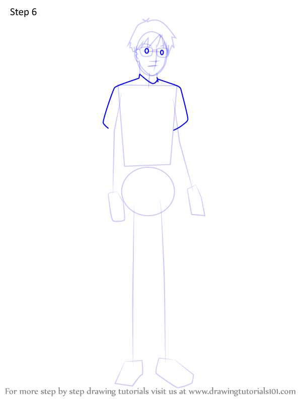 How to Draw Joe Kido from Digimon (Digimon) Step by Step ...