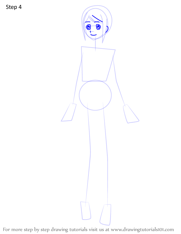 How to Draw Kari Kamiya from Digimon (Digimon) Step by Step ...