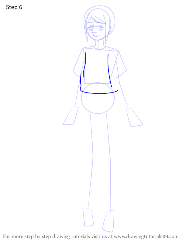 How to Draw Kari Kamiya from Digimon (Digimon) Step by Step ...