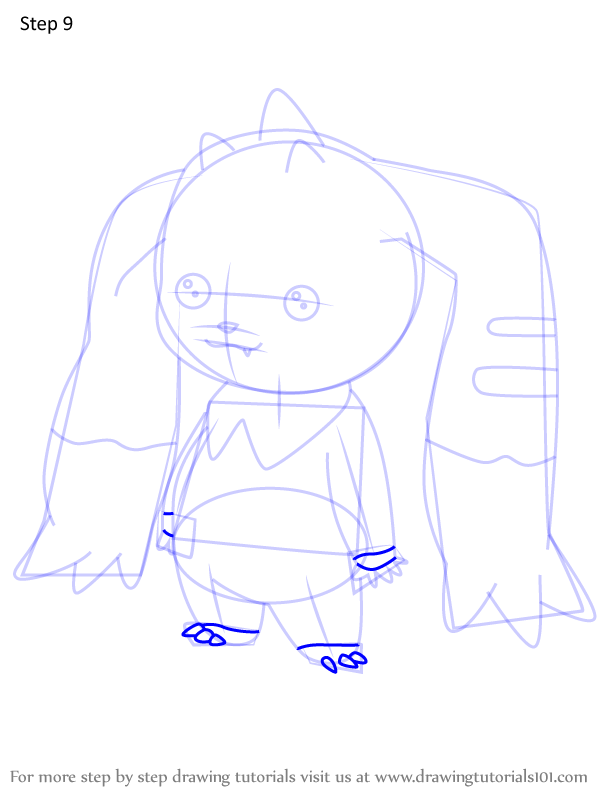 How to Draw Lopmon from Digimon (Digimon) Step by Step ...