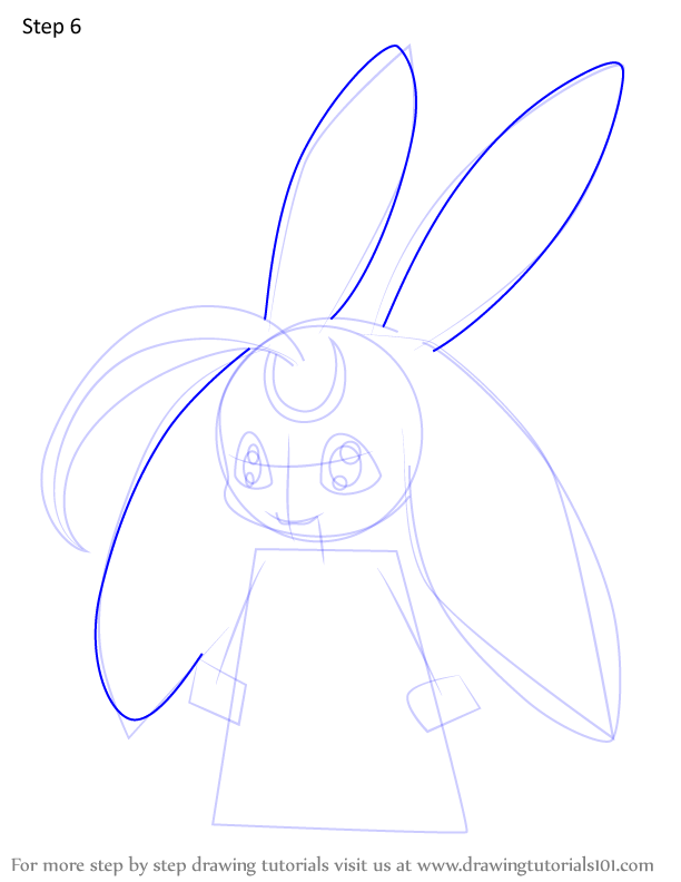 How to Draw Lunamon from Digimon (Digimon) Step by Step ...