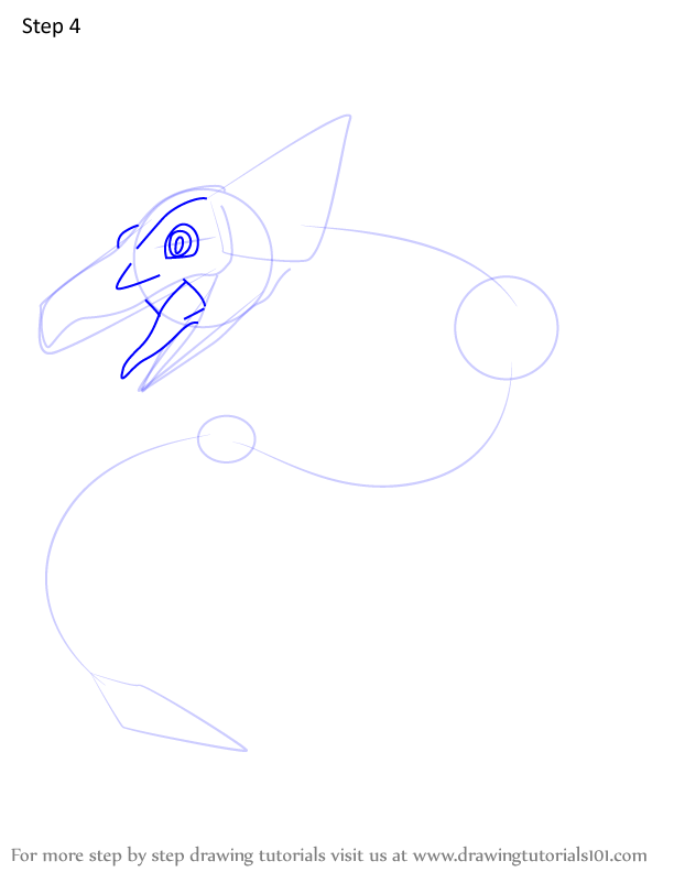 How to Draw Seadramon from Digimon (Digimon) Step by Step ...