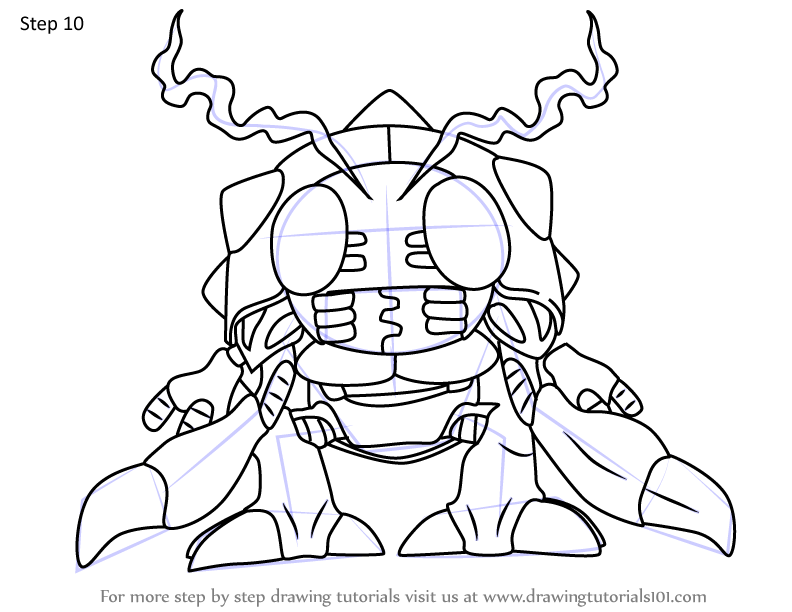 How to Draw Tentomon from Digimon (Digimon) Step by Step ...