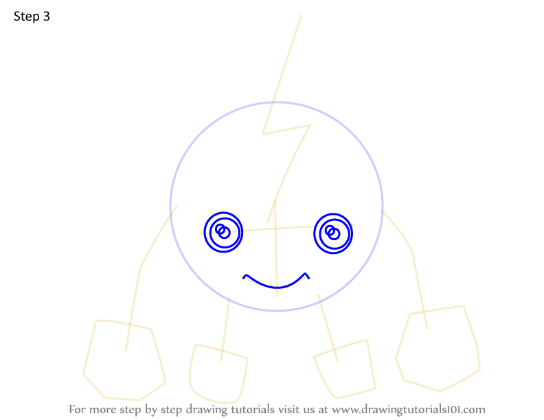 How to Draw Thundermon from Digimon (Digimon) Step by Step ...