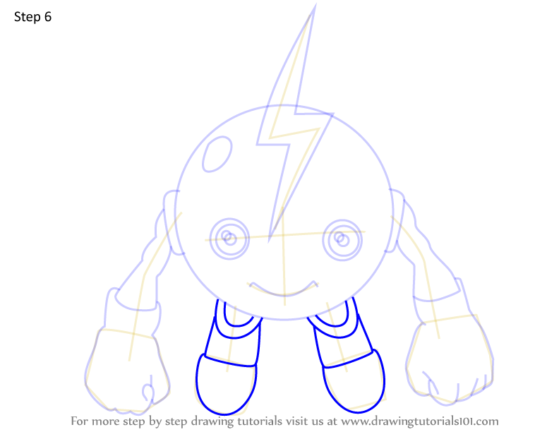 How to Draw Thundermon from Digimon (Digimon) Step by Step ...