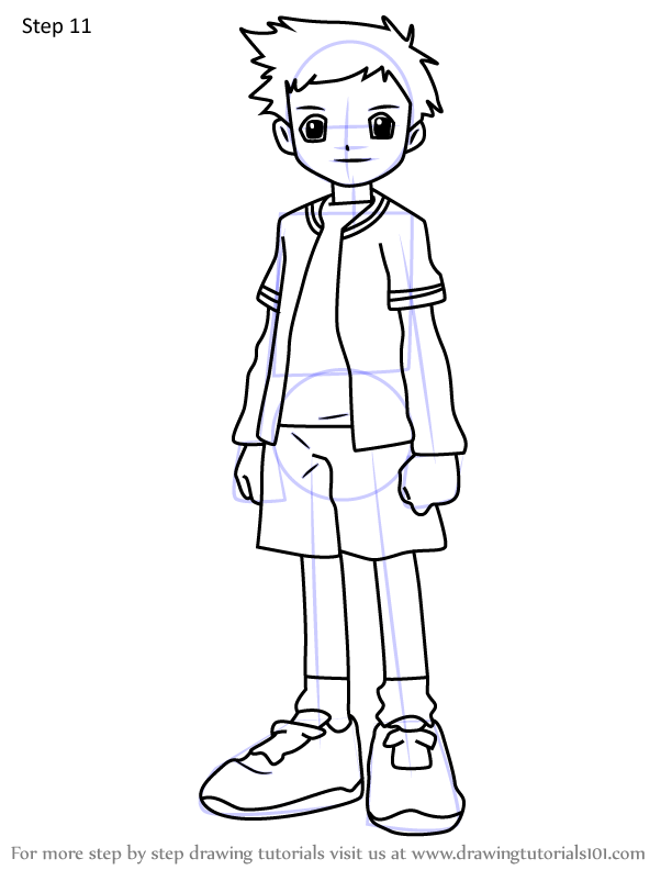 How to Draw Willis from Digimon (Digimon) Step by Step ...