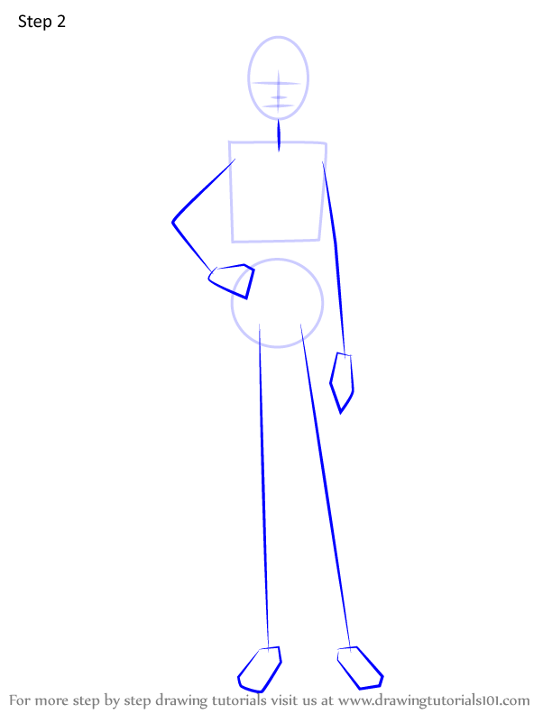 How to Draw Yolei Inoue from Digimon (Digimon) Step by Step ...