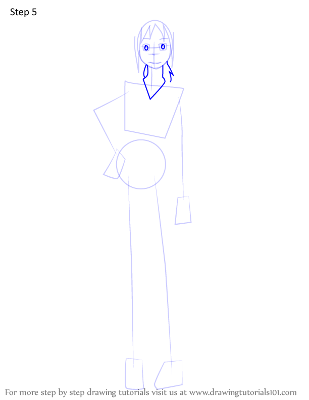 How to Draw Yuuko Kamiya from Digimon (Digimon) Step by Step ...