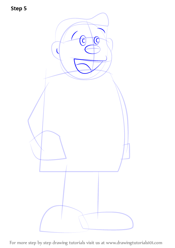 How to Draw Nobisuke Nobi from Doraemon (Doraemon) Step by Step ...