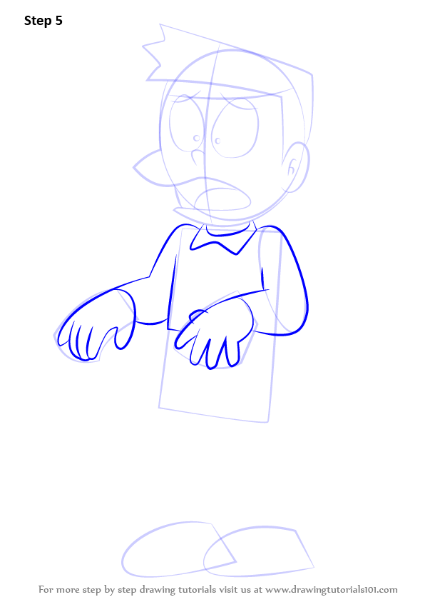 How to Draw Suneo Honekawa from Doraemon (Doraemon) Step by Step ...
