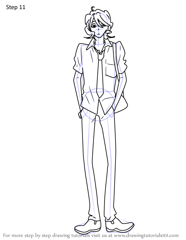 How to Draw Hikaru Kusakabe from Doukyuusei (Doukyuusei) Step by Step ...