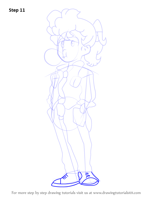 How to Draw Akane Kimidori from Dr. Slump (Dr. Slump) Step by Step ...