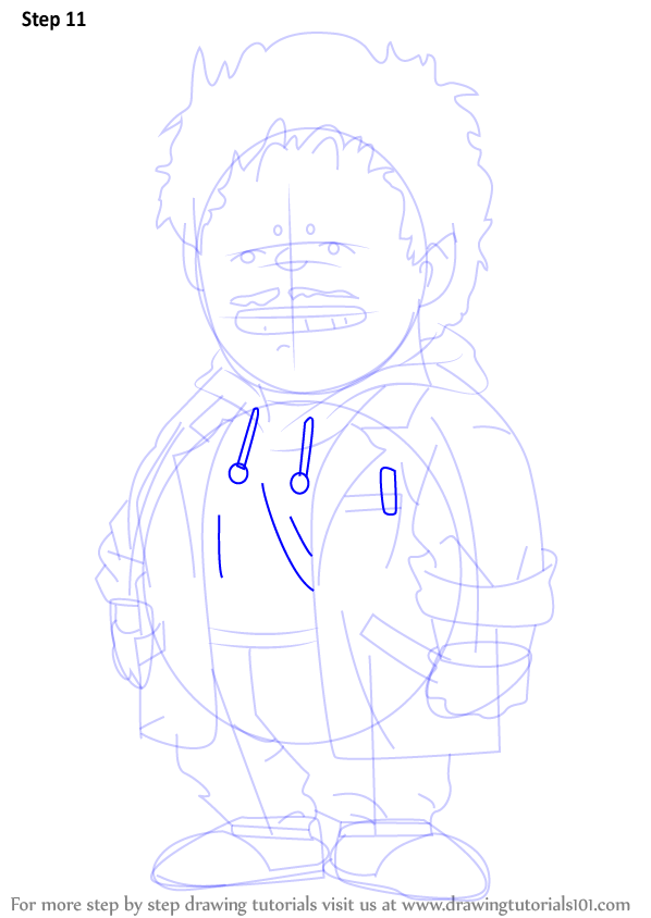 How to Draw Senbei Norimaki from Dr. Slump (Dr. Slump) Step by Step ...