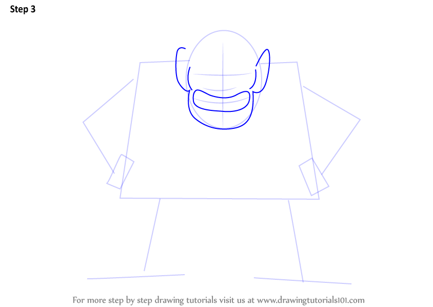 How to Draw Suppaman from Dr. Slump (Dr. Slump) Step by Step ...